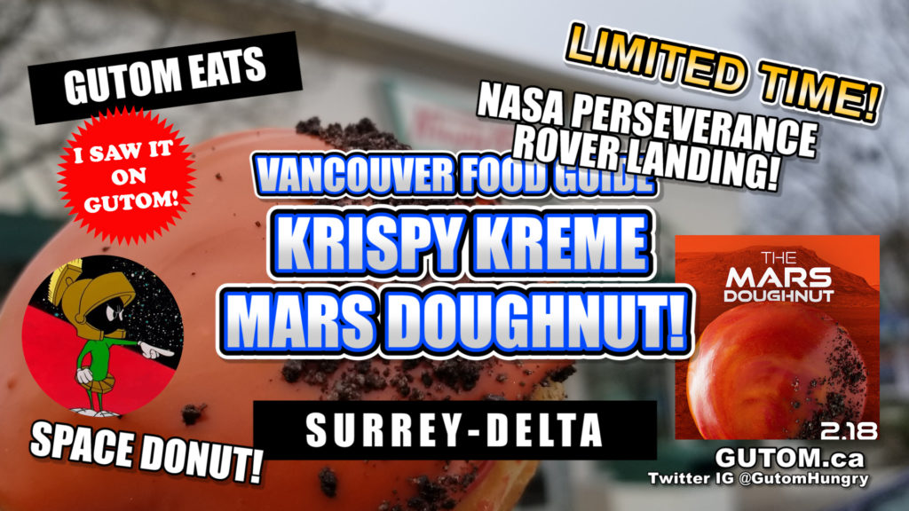 KRISPY KREME THE MARS DOUGHNUT LIMITED TREAT FEBRUARY 18 NASA ...