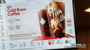 NEW TIM HORTONS COLD BREW COFFEE DRINK NOW AVAILABLE – VANCOUVER FOOD ...