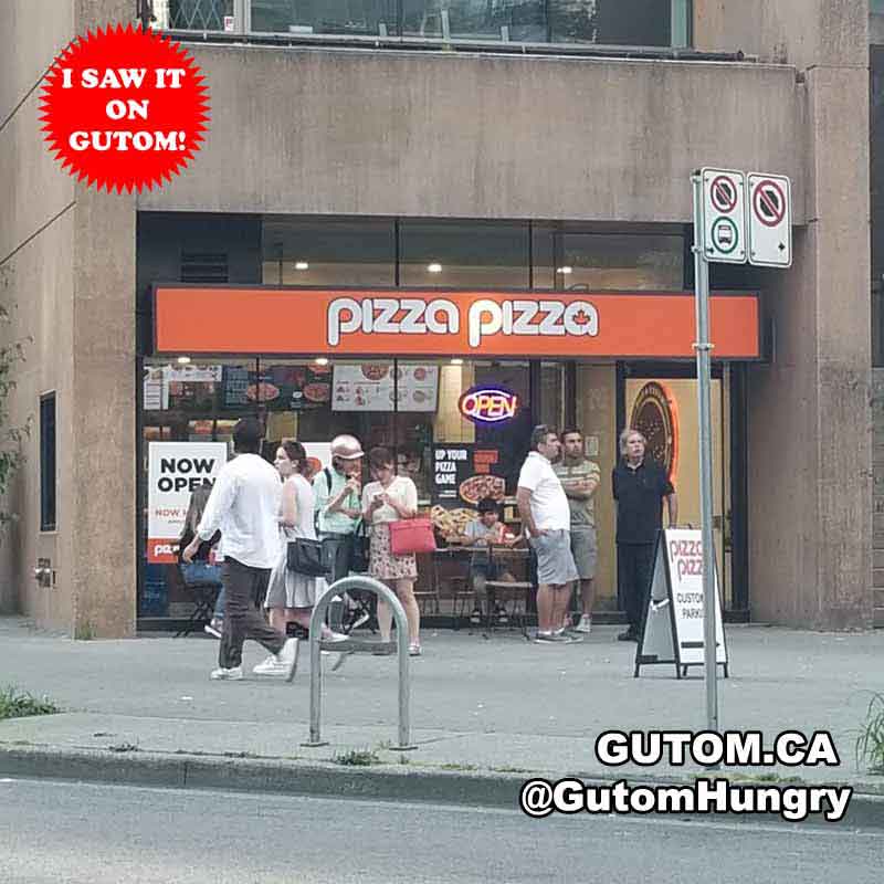 NOW OPEN PIZZA PIZZA LIBRARY SQUARE VANCOUVER PUBLIC LIBRARY CENTRAL ...