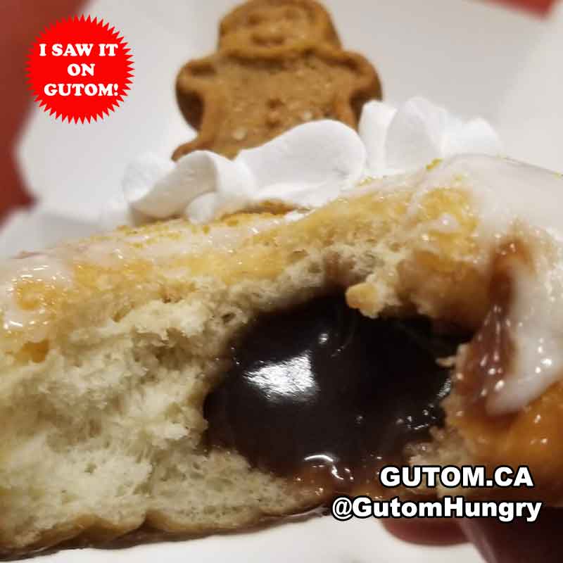 TIM HORTONS HOLIDAY DREAM DONUT CHOCOLATE FUDGE PRETZEL CHRISTMAS 2022 ...